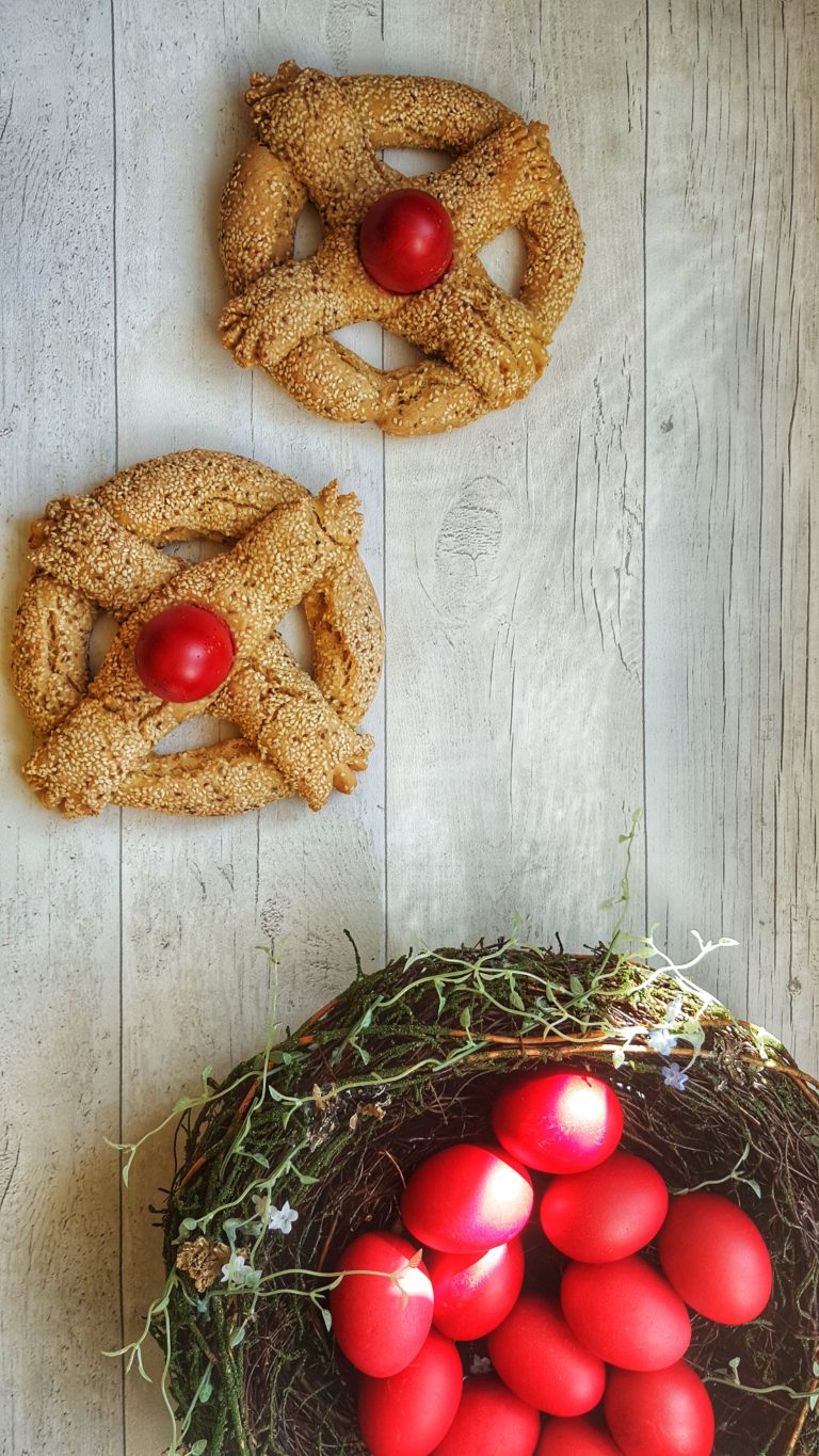 Traditional Cypriot Easter bread Avgoty - Greek Food Alchemist
