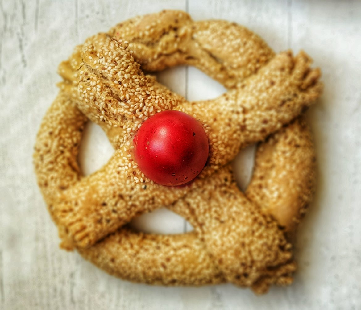 Traditional Cypriot Easter bread Avgoty - Greek Food Alchemist