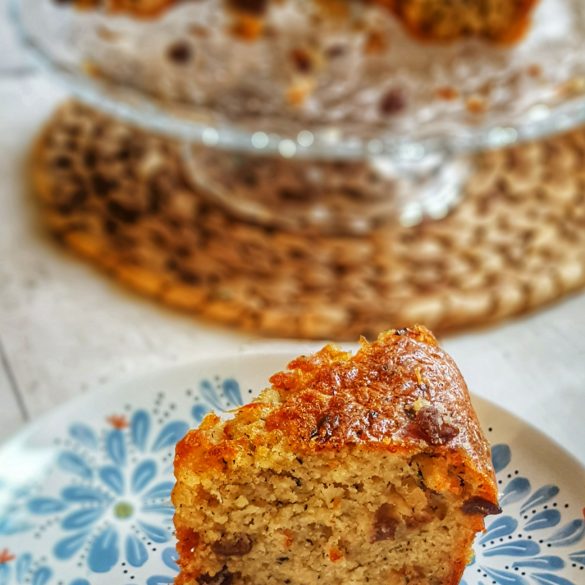 One bowl super easy Cypriot halloumi cake Κυπριακο κεικ με χαλλουμι ...