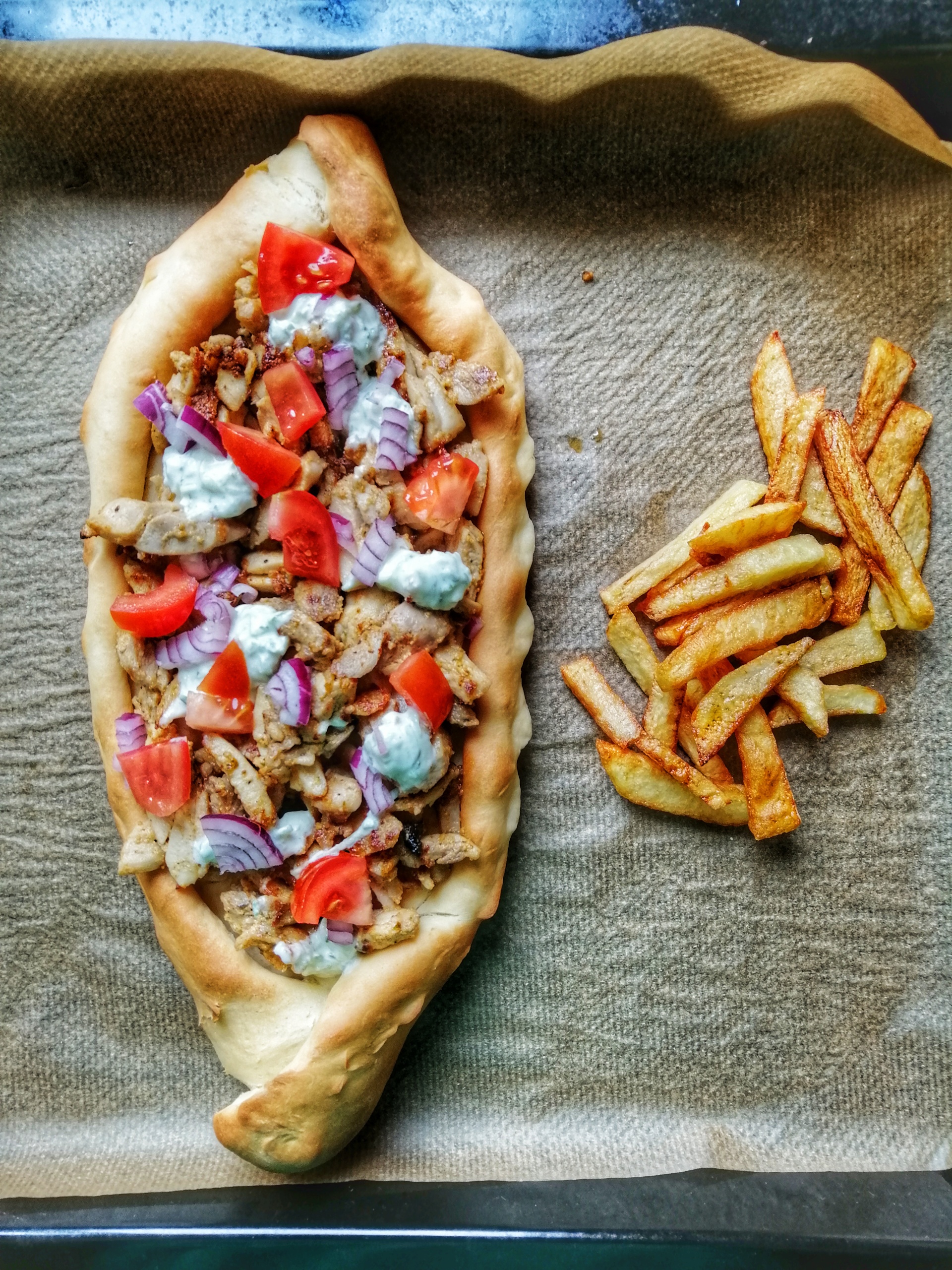 Greek gyros peynirli - Greek Food Alchemist