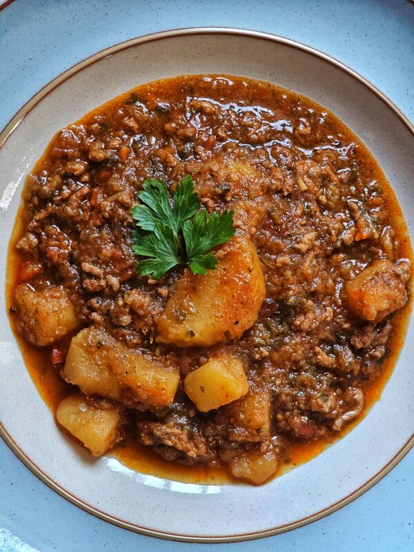 One of The Best Greek Recipes- Tourlou With Minced-Meat - Greek Food ...